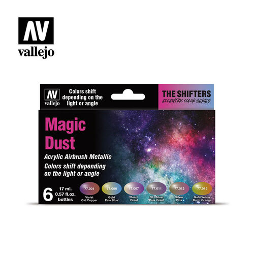 Vallejo 77090 Eccentric The Shifters - Magic Dust Set