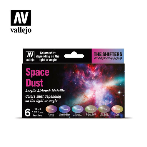 Vallejo 77091 Eccentric The Shifters - Space Dust Set