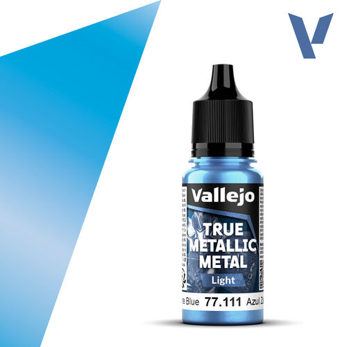 NEW! Vallejo 77111 True Metallic Metal LiGHT - Sapphire Blue