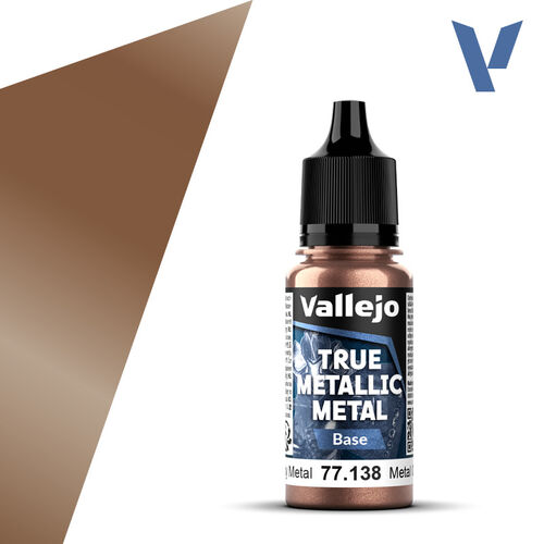 Vallejo 77138 True Metallic Metal BASE - Rusty Metal