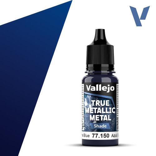 Vallejo 77150 True Metallic Metal SHADE - Ultramarine Blue