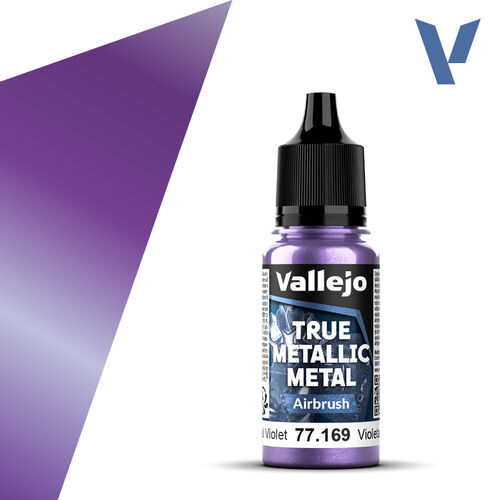 Vallejo 77169 True Metallic Metal AIRBRUSH - Celestial Violet