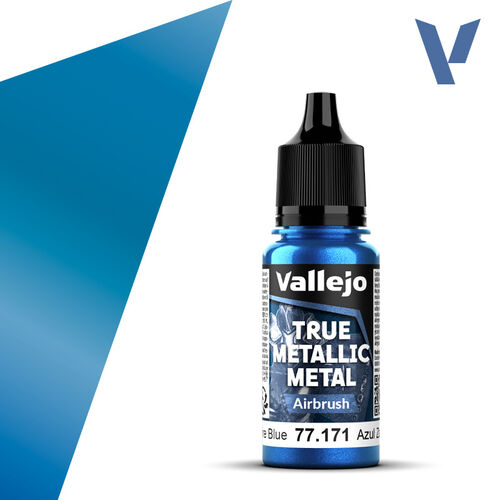 Vallejo 77171 True Metallic Metal AIRBRUSH - Sapphire Blue