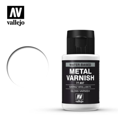 Vallejo 77657 Gloss Metal Varnish