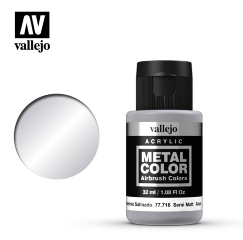 Vallejo 77716 Semi matt Aluminium