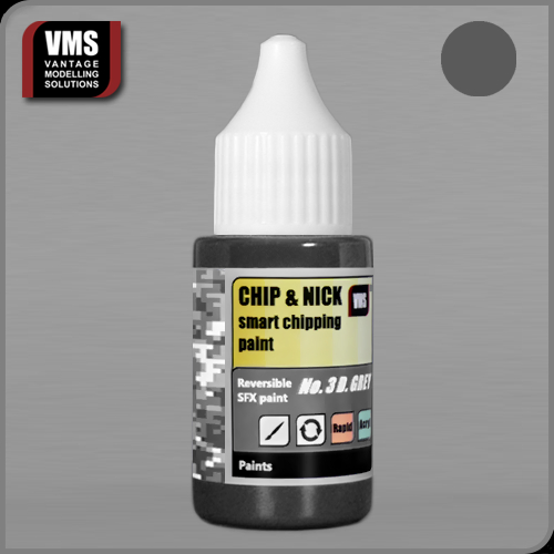 VMS CNX03 Chip And Nick Smart Chipping Paint No. 3 - Dark Grey