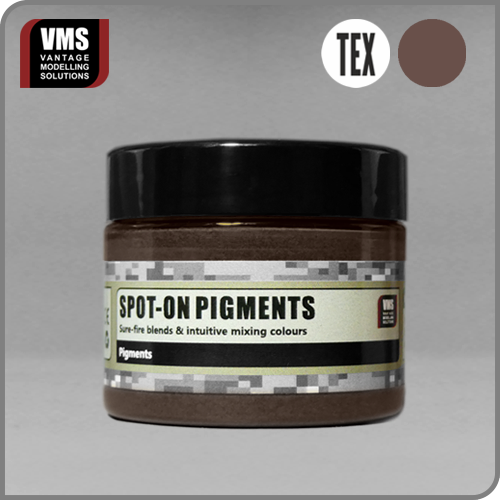 VMS P10 Spot-On Pigment No. 10 Dark Brown Earth Textured