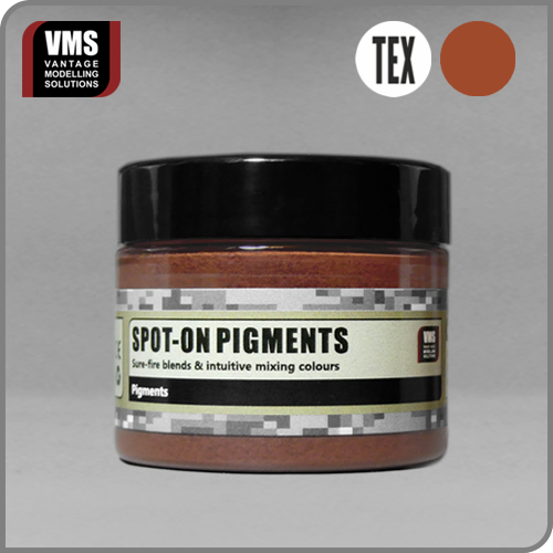 VMS P16 Spot-On Pigment No. 16 Vietnam Red Earth Textured