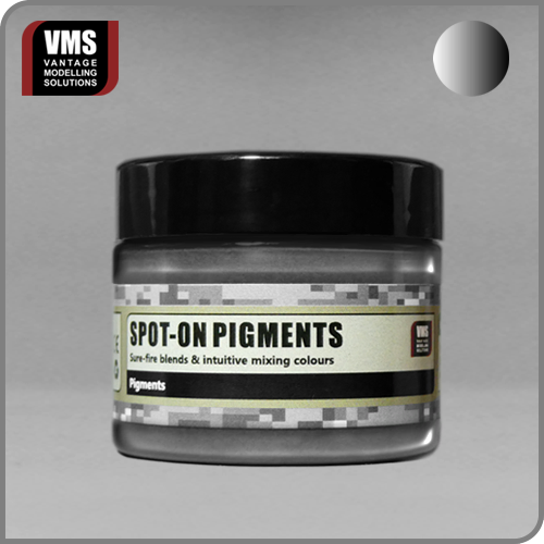 VMS P25 Spot-On Pigment No. 25 Black Steel Metallic