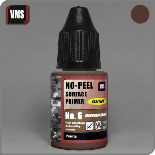 NEW! VMS PR06S No-Peel Primer Mahogany No.6