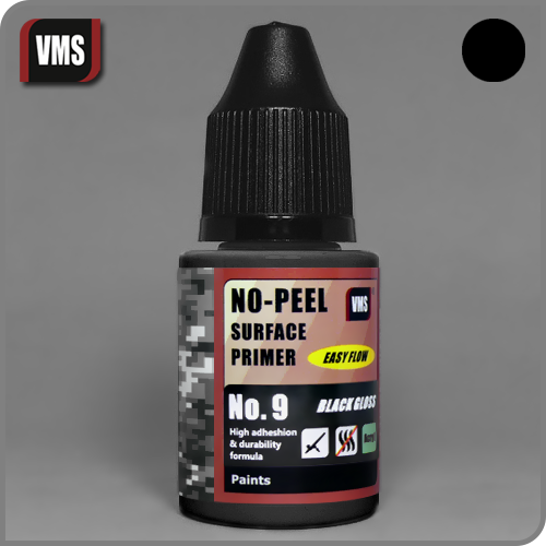 VMS PR09S No-Peel Primer Black Gloss No.9