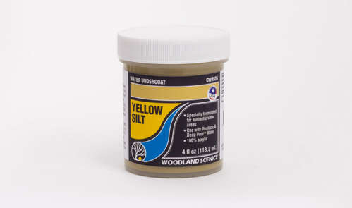 Woodland Scenic CW4535 Yellow Silt Water Undercoat