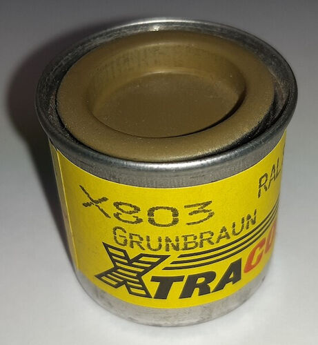 Xtracolor X803 Grunbraun RAL8000 Gloss