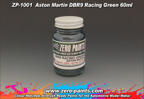 Zero Paints 1001 Aston Martin DBR9 Racing Green