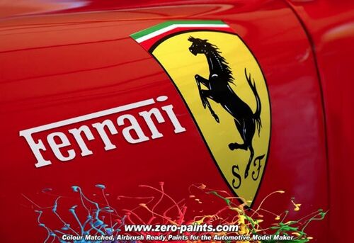 Zero Paints 1007-FIORANO 1007 Ferrari Rosso Fiorano Matt