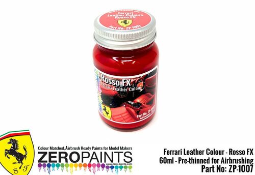 Zero Paints 1007ROSSOFX 1007 - Ferrari Leather Rosso FX