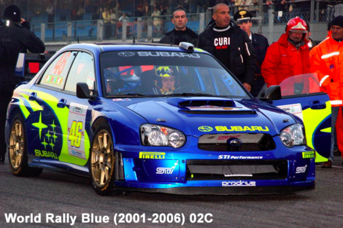 Zero Paints 1041-02C 1041 Subaru World Rally Blue / 2001 - 2006 Matt