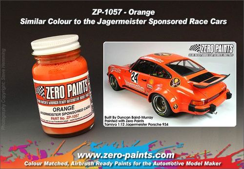 Zero Paints 1057 Jagermeister Orange Matt