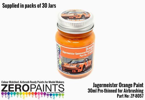 Zero Paints 1057-30 1057 Jagermeister Orange