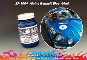 Zero Paints 1064 Alpine Renault A110 Blue Matt