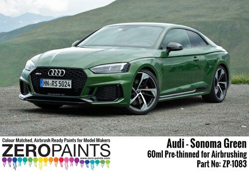 Zero Paints 1083-SONOMA 1083 Audi RS - Sonoma Green