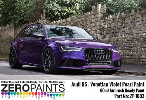 Zero Paints 1083-VIOLET 1083 Audi RS - Venetian Violet Pearl