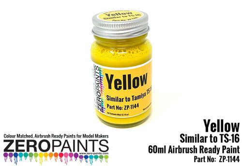 Zero Paints 1144 - Yellow Paint (Similar to TS16)