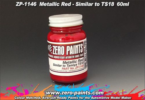 Zero Paints 1146 Metallic Red (Similar to TS18)