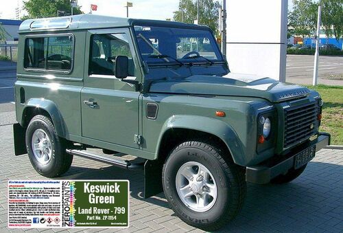 Zero Paints 1154KESWICK 1154 - Land Rover Keswick Green 799