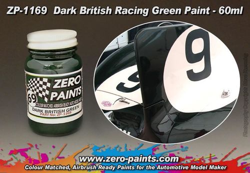 Zero Paints 1169 Dark British Racing Green Matt