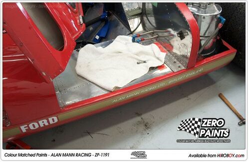 Zero Paints 1191 - Alan Mann Racing Paints Red/Gold