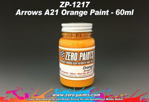 Zero Paints 1217 - Arrows A21 Orange Paint