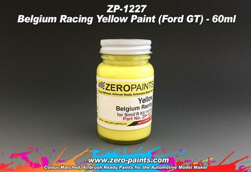 Zero Paints 1227 - Belgium Racing Yellow Paint (Ford GT)