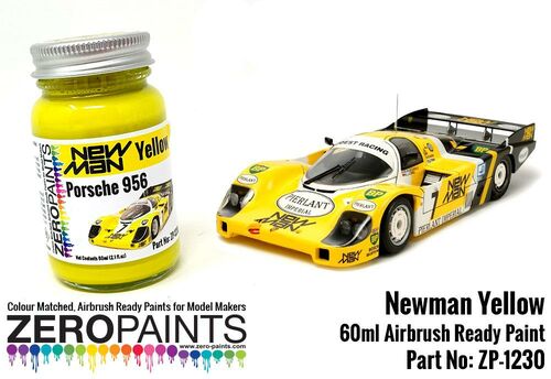 Zero Paints 1230 - Newman Porsche Yellow Paint