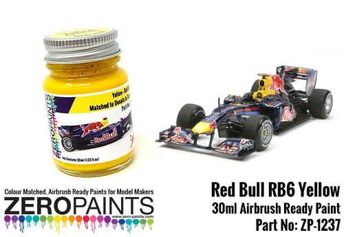 Zero Paints 1237 - Yellow (Decal Matched) Red Bull Paint