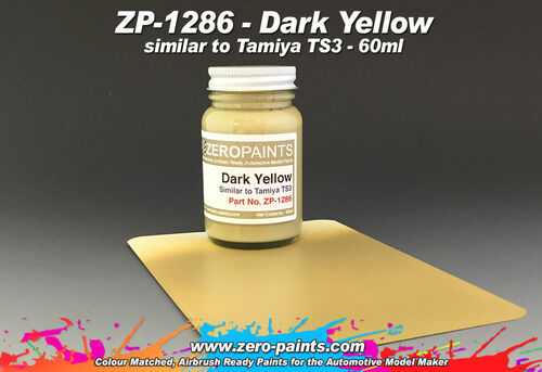 Zero Paints 1286 - Dark Yellow (Similar To TS3)