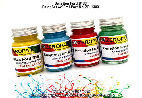 Zero Paints 1300 - Benetton Ford B188 Paint