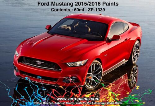 Zero Paints 1339-DEEP 1339 Deep Impact Blue 2015 Ford Mustang