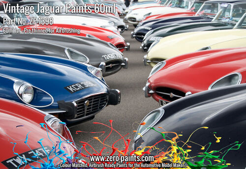 Zero Paints 1398-SAND Vintage Jaguar Paints (E Type etc.) - Silver Sand