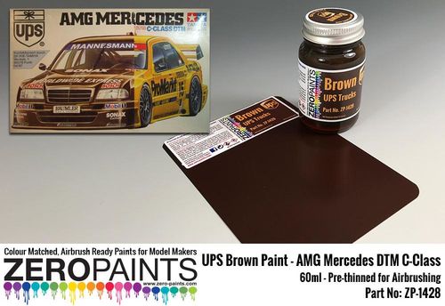 Zero Paints 1428 UPS Brown Matt