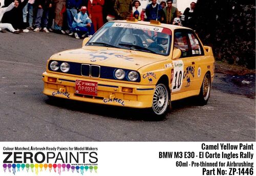 Zero Paints 1446 Camel Yellow for BMW M3 E30 - El Corte Ingles Rally Matt