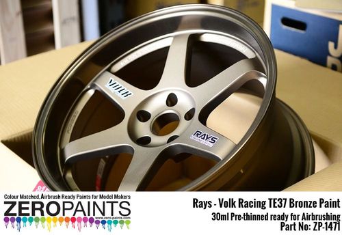 Zero Paints 1471 Rays - Volk Racing TE37 Bronze Matt