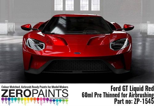 Zero Paints 1545 Ford GT Liquid Red