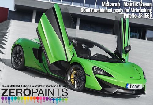 Zero Paints 1569 McLaren Mantis Green