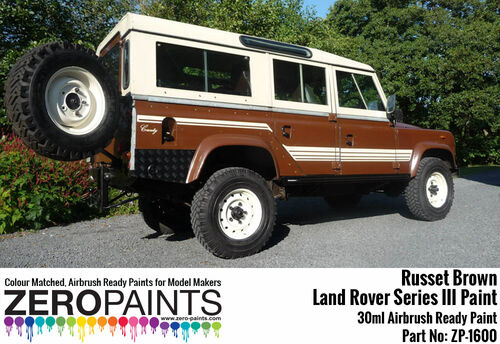 Zero Paints 1600AAE - Land Rover Series III Russet Brown
