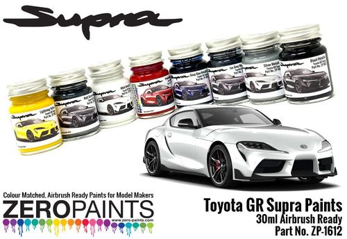 Zero Paints 1612-SM 1612 Toyota GR Supra Silver Metallic