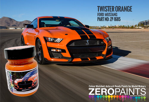 Zero Paints 1685 Ford Mustang - Twister Orange