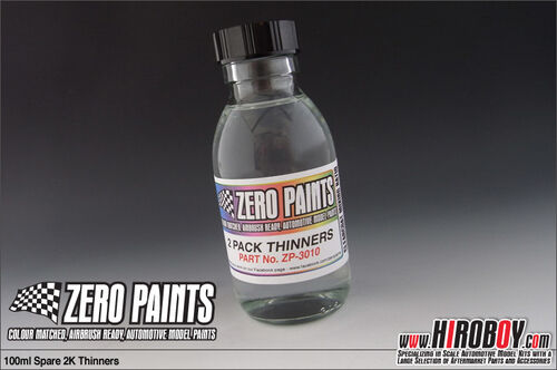 Zero Paints 3010 - SPARE 2 Pack Thinners ONLY ZER-3010