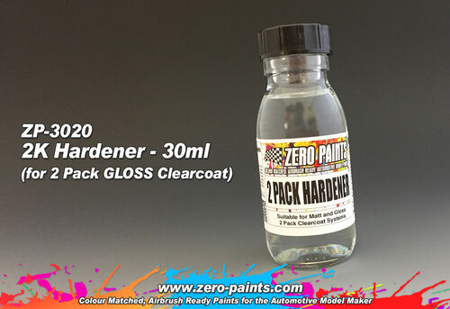 Zero Paints 3020 - Spare Hardener For 2 Pack GLOSS Clearcoat Set ZER-3006