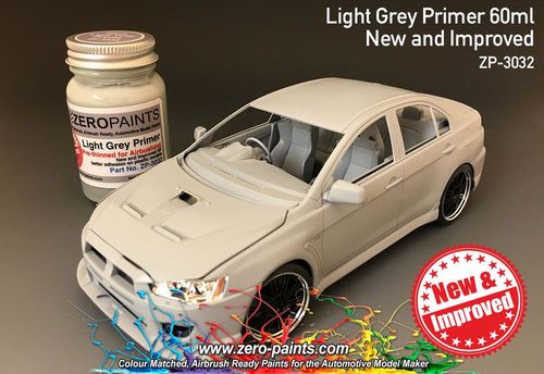 Zero Paints 3032 Light Grey Primer